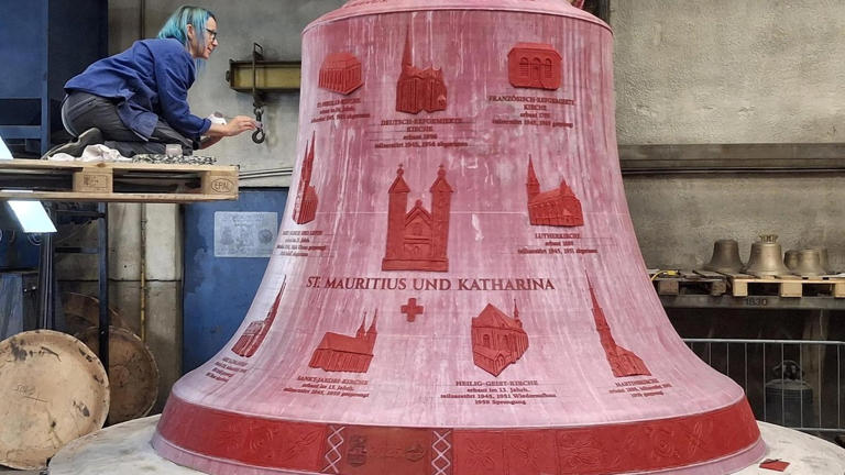 Kreis Gotha: Gert Weber gestaltet die zweitgrößte Glocke Deutschlands