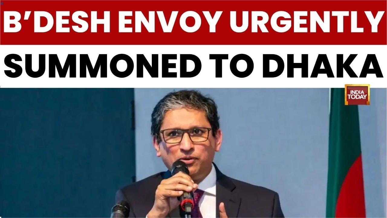 Bangladesh High Commissioner Riaz Hamidullah in Dhaka amid urgent call ...