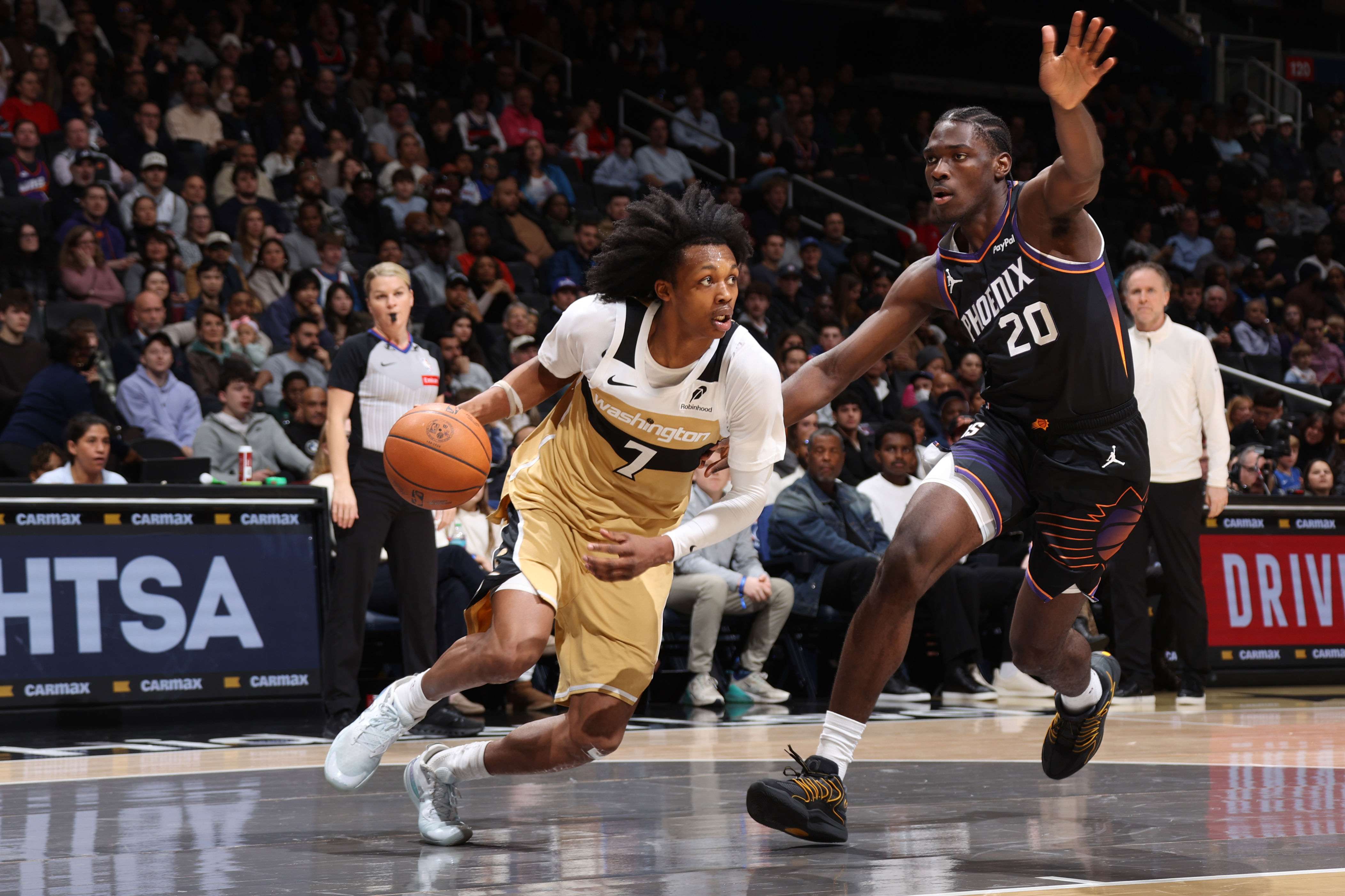 Washington’s winning streak cut short by Phoenix, fall short 115-101