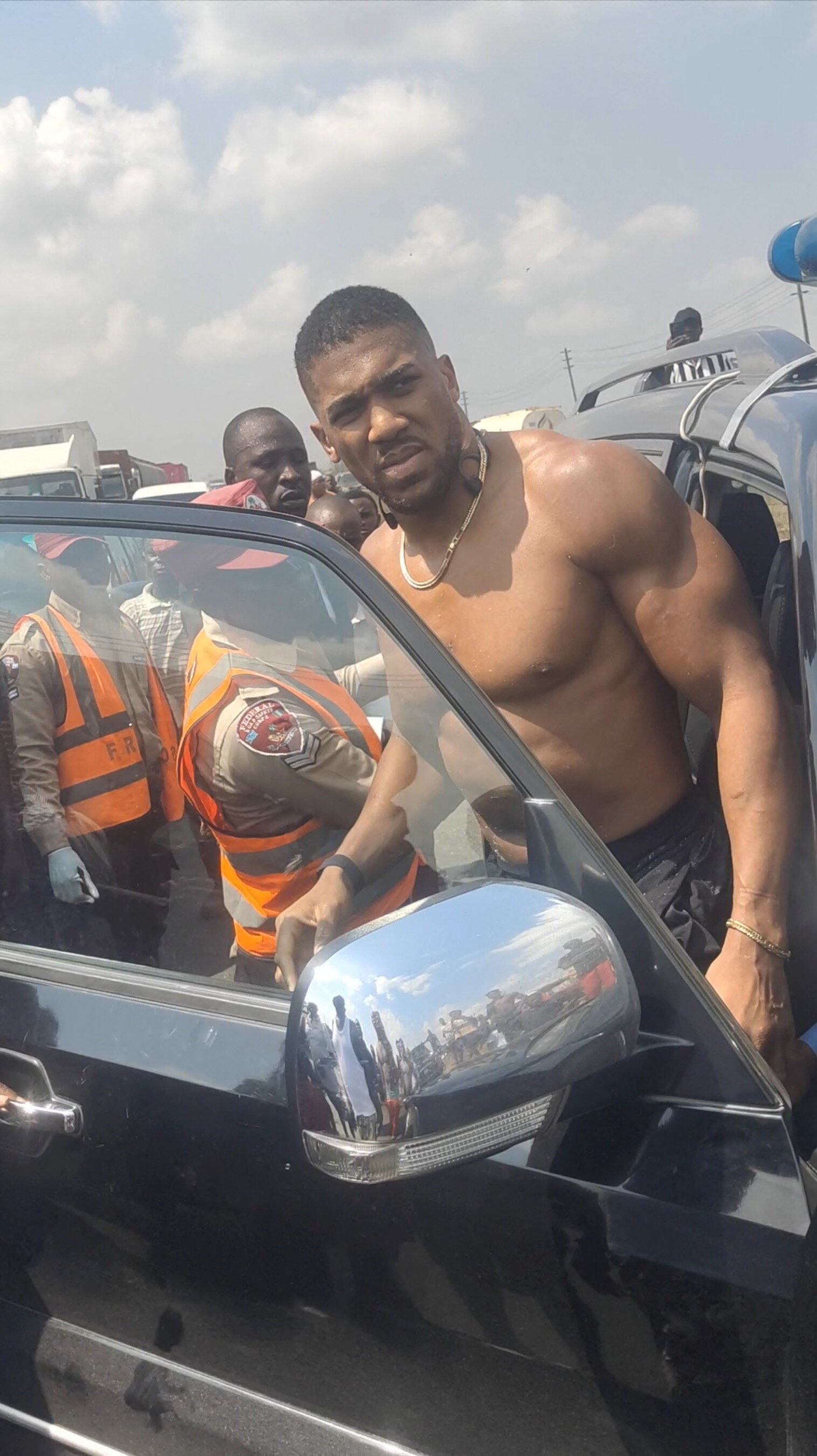 Anthony Joshua 'stable' after car crash in Nigeria that killed two ...