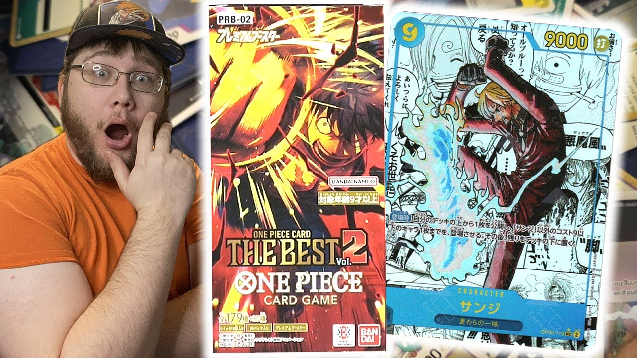 Epic One Piece premium booster Vol. 2 box opening – rare cards revealed