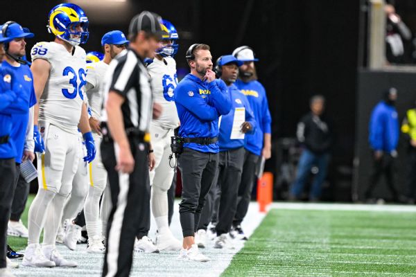 Sean McVay says Rams starters to play Week 18 vs. Cardinals