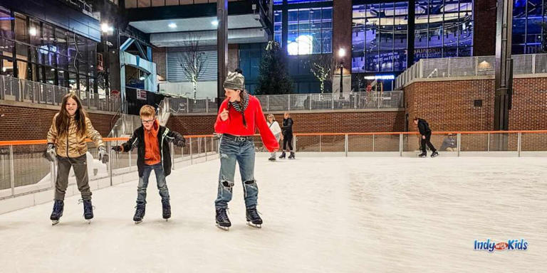 Let's go ice skating in downtown Indy | Elevance Health Rink