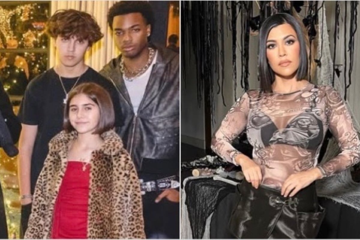 Kourtney Kardashian slams viral rumors about son Mason Disick: "Please ...