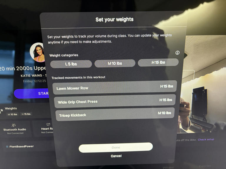 Peloton cross training bike+