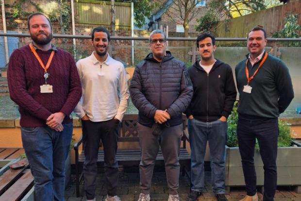 Whites owner visits homeless charity to see impact of £10k donation ...