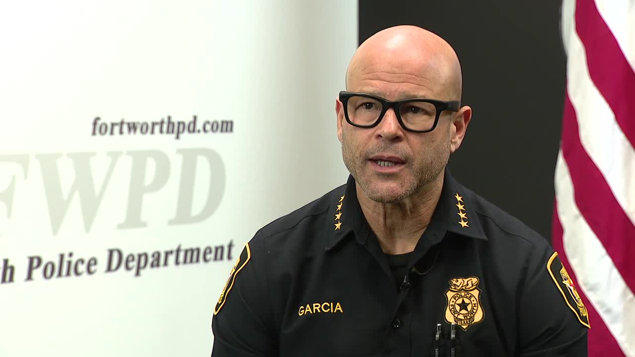 Fort Worth police chief Eddie Garcia marks 100 days with focus on ...