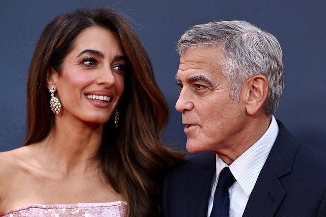 George Clooney, his wife Amal and children become French