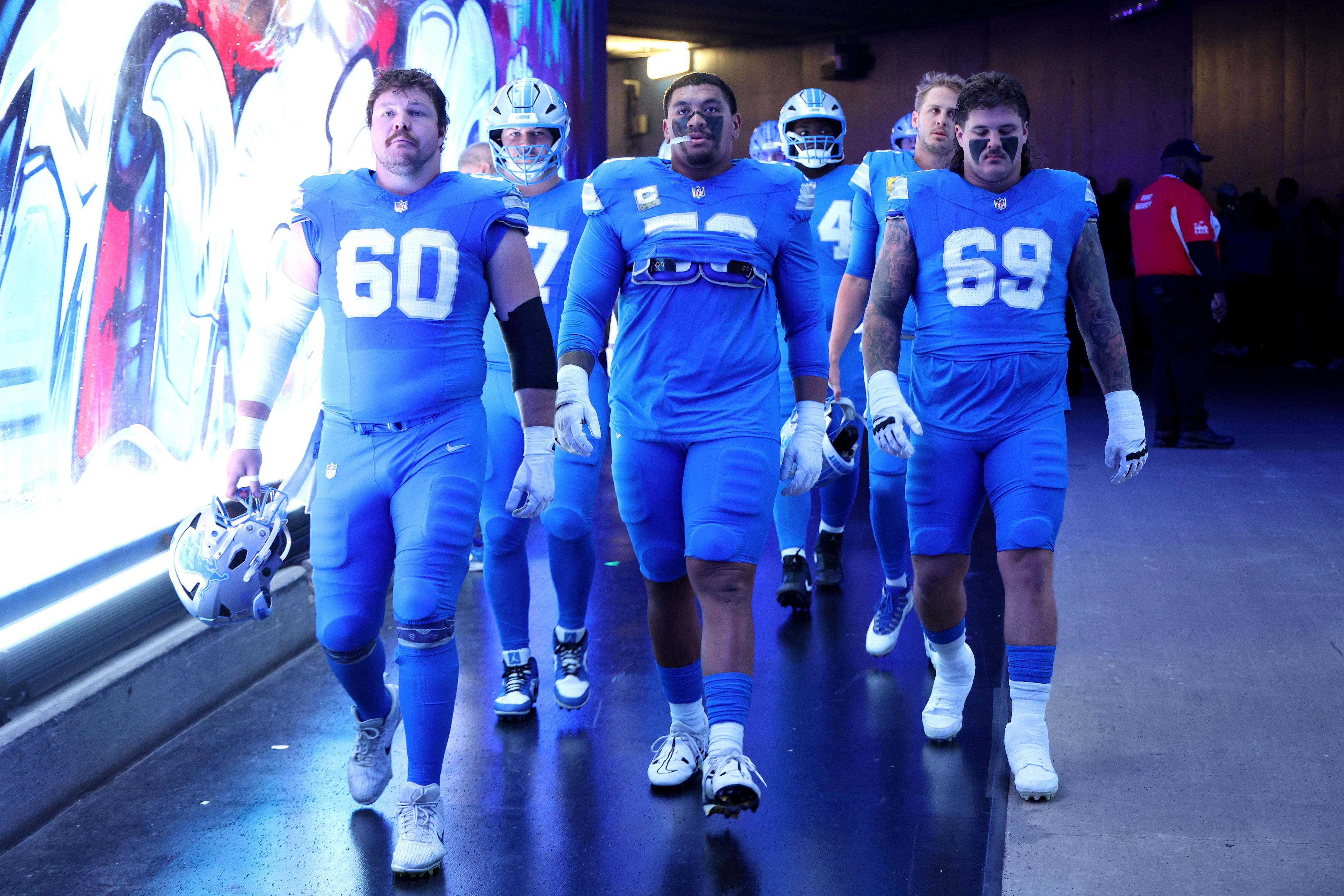 Tate Ratledge back to center 'not off the table' for Detroit Lions