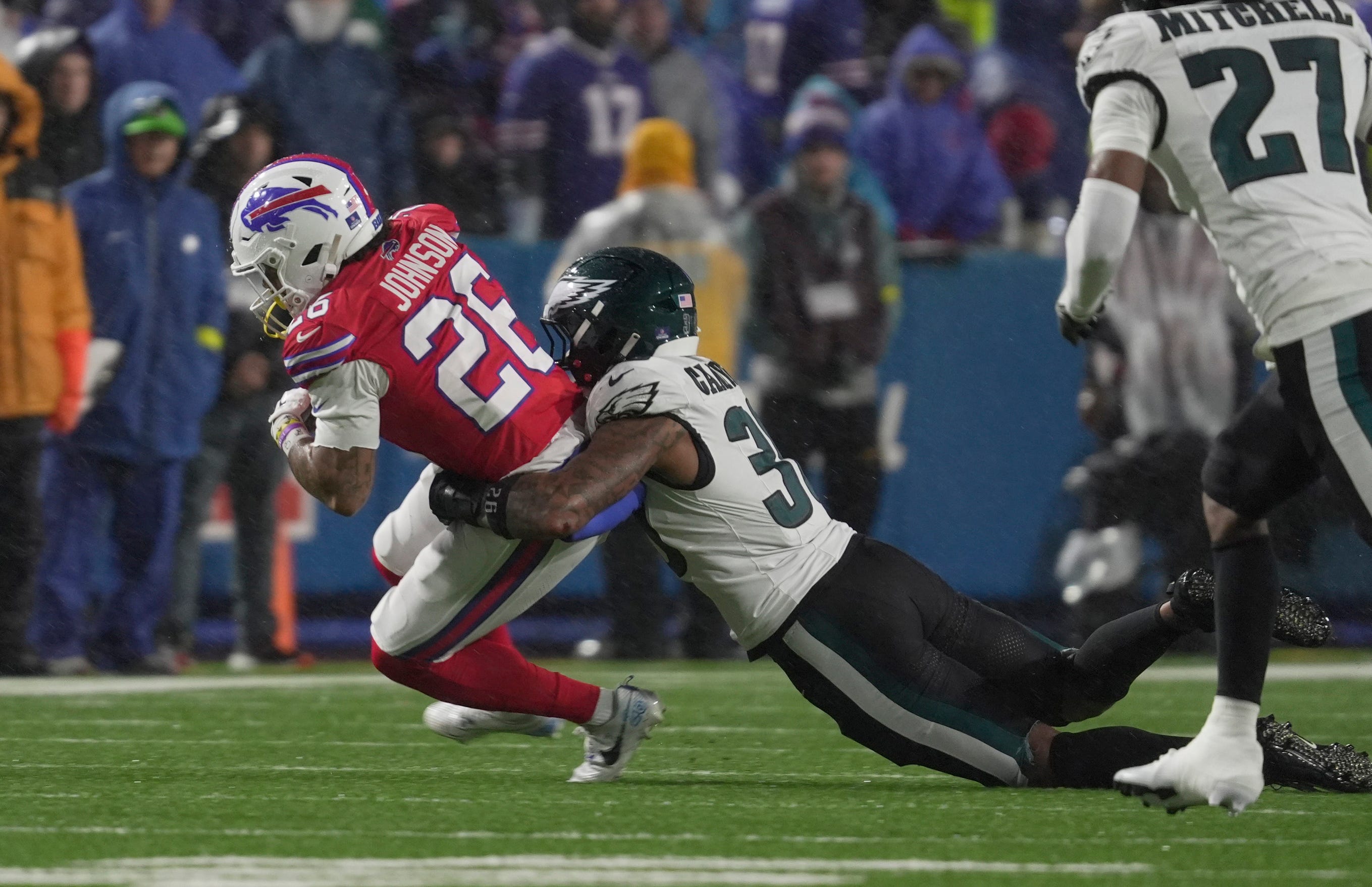 Eagles rookie report card: Jihaad Campbell looked good in return to the ...