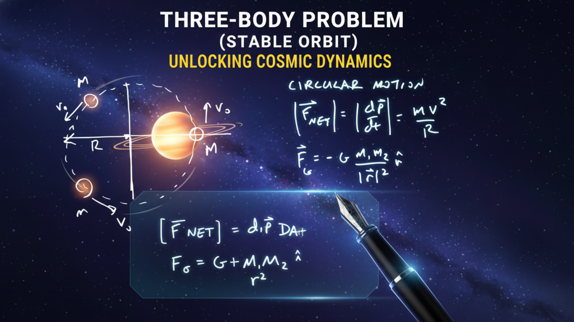 Understanding circular orbits in the three-body problem