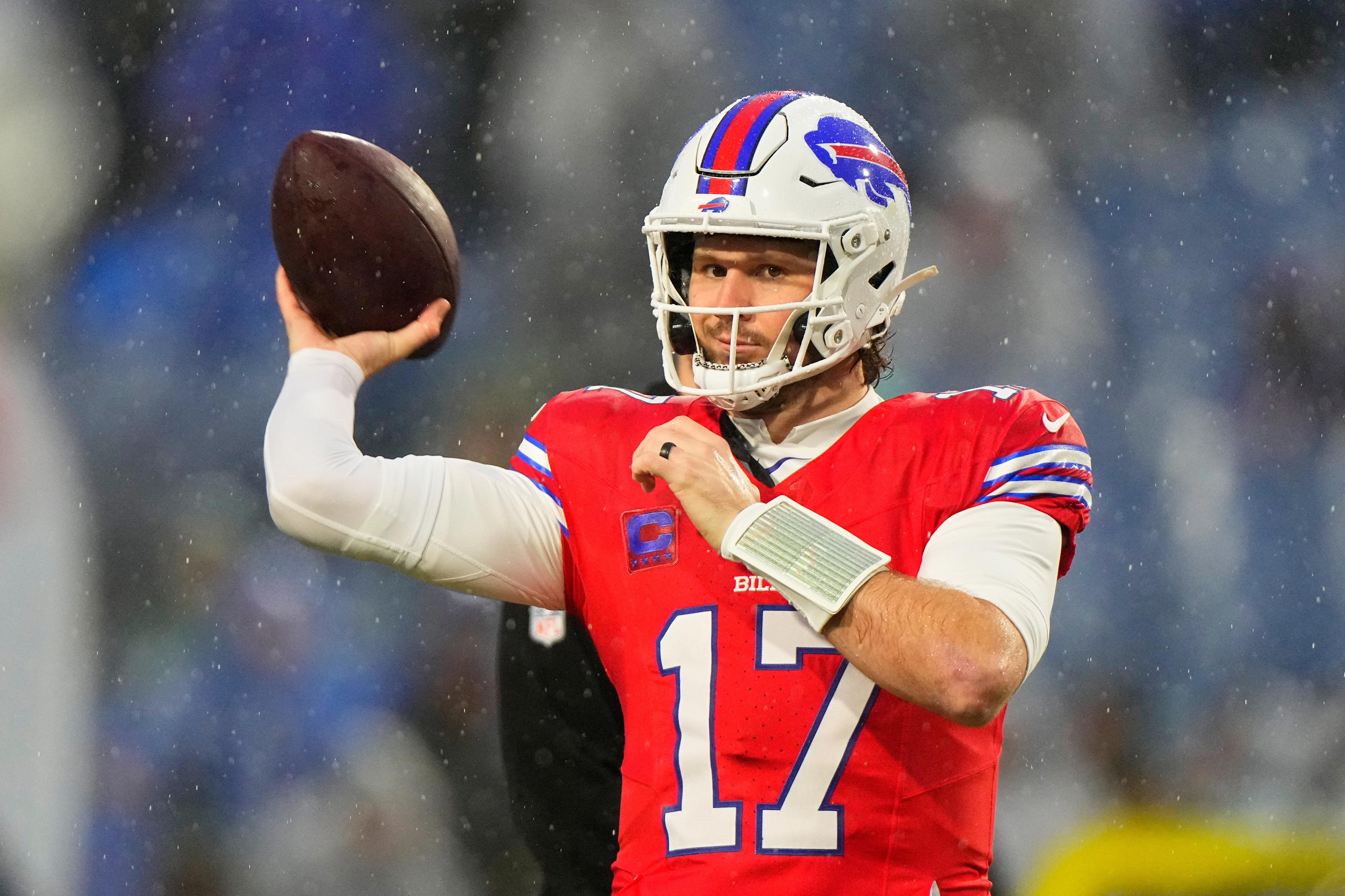Sean McDermott says Josh Allen's foot is still sore, but getting better