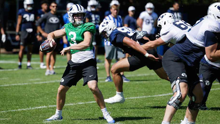 BYU backup quarterback McCae Hillstead reportedly to enter the transfer ...