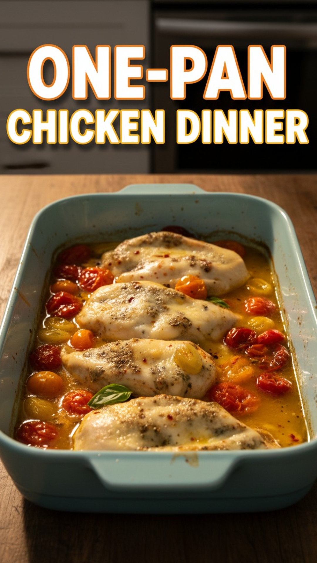 Quick one-pan chicken dinner that tastes like Italy