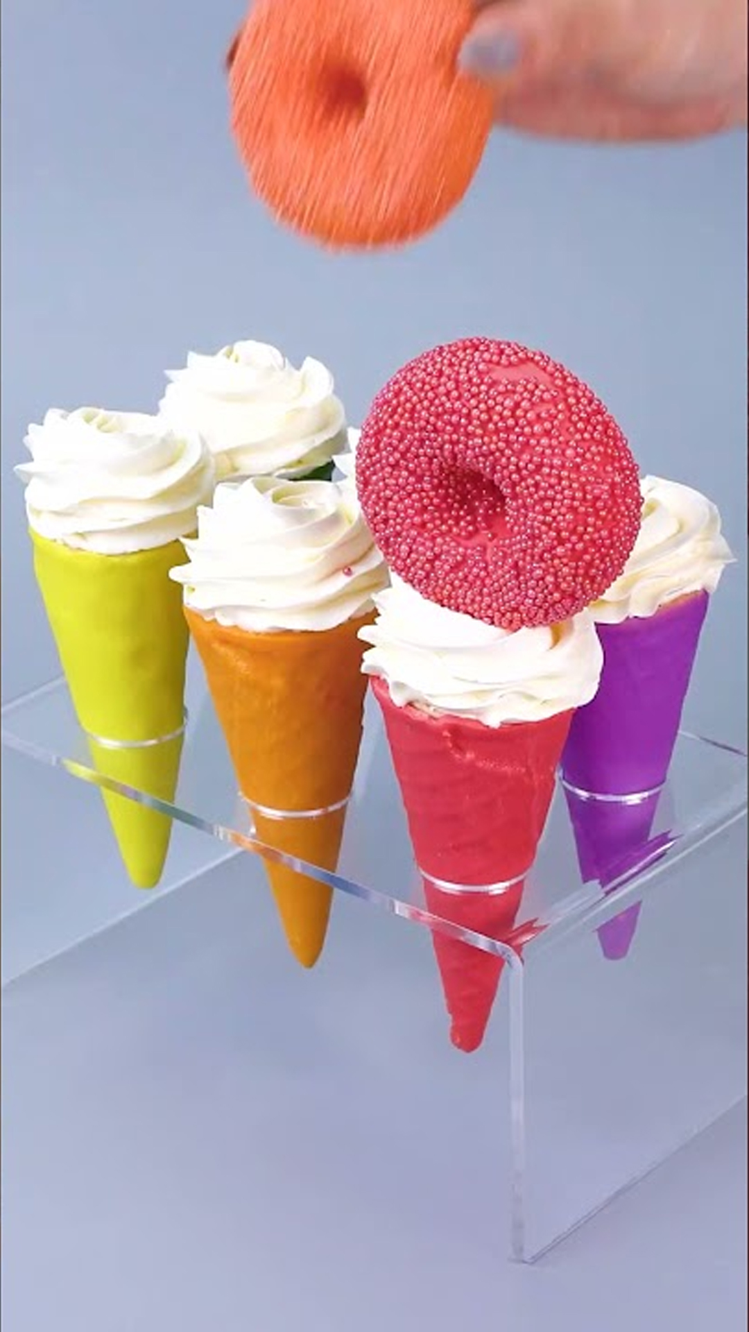 Cake cone ice cream tutorial