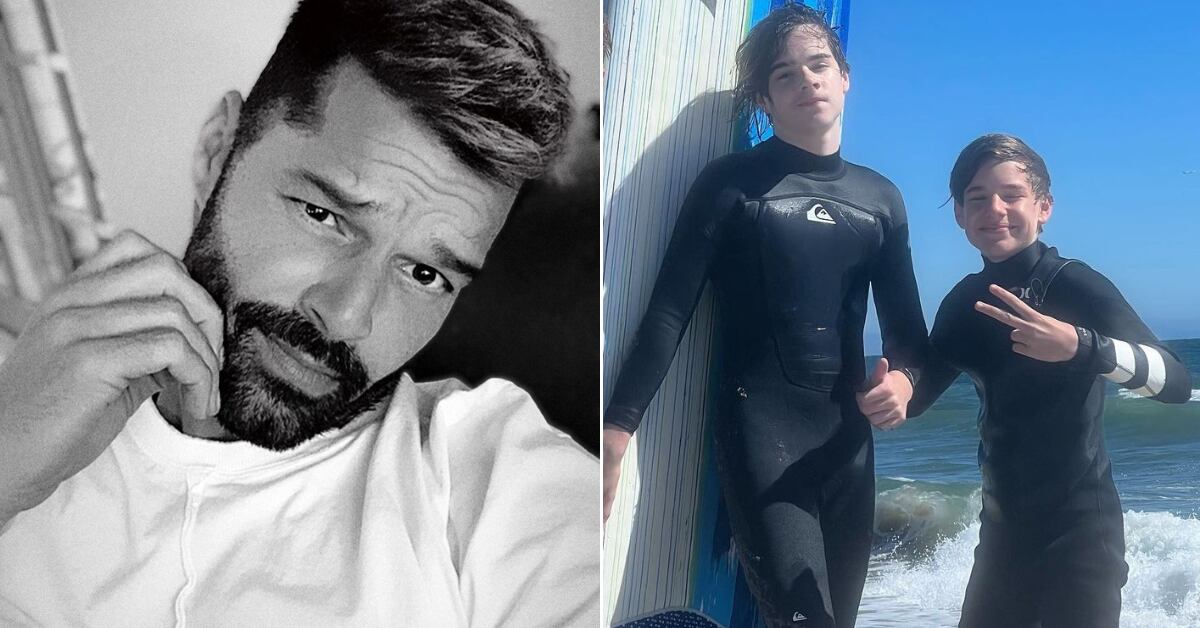 Se está convirtiendo en él: Ricky Martin celebra 54 años y su hijo ...