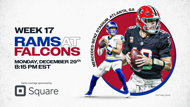 Rams vs. Falcons live updates: NFL Week 17 game score, highlights