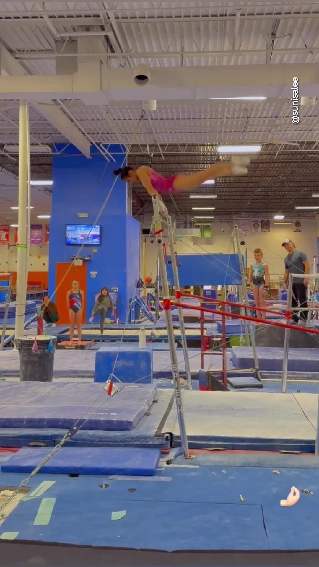 Suni Lee is looking smooth