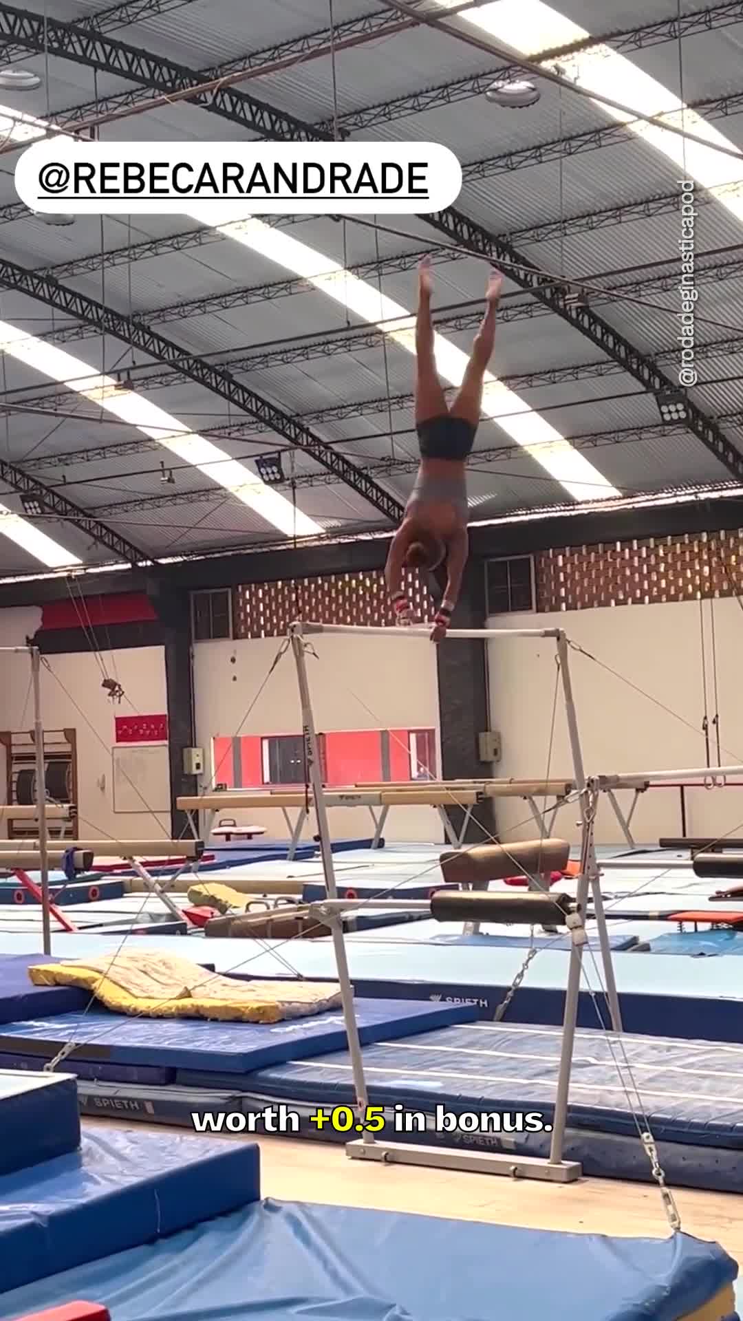 Rebeca Andrade flies 🤩