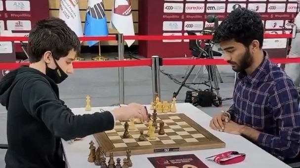 Watch: Gukesh blunders under pressure, loses blitz game to 12-year-old ...