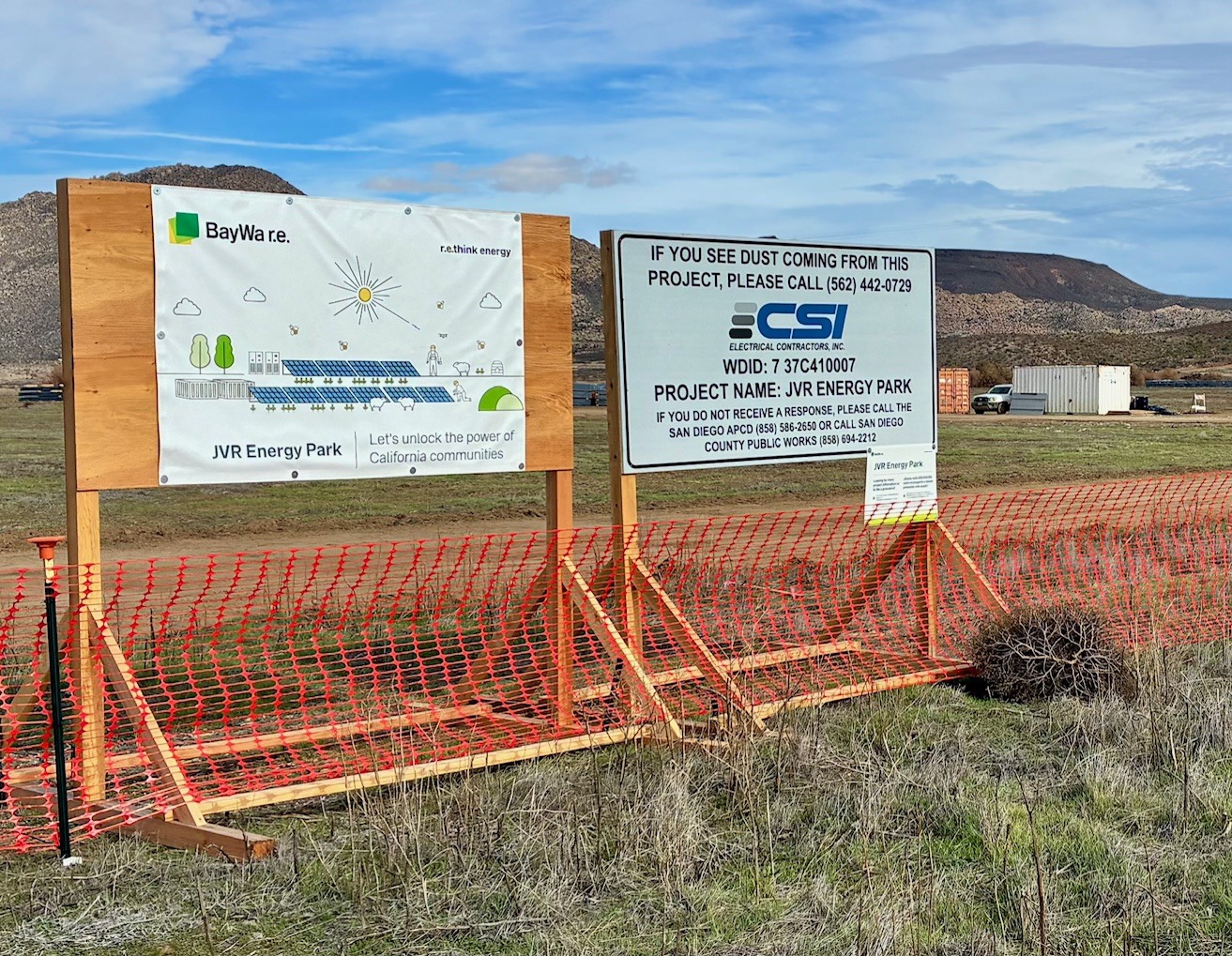 Solar-plus-battery energy project in Jacumba gets $416M in funding