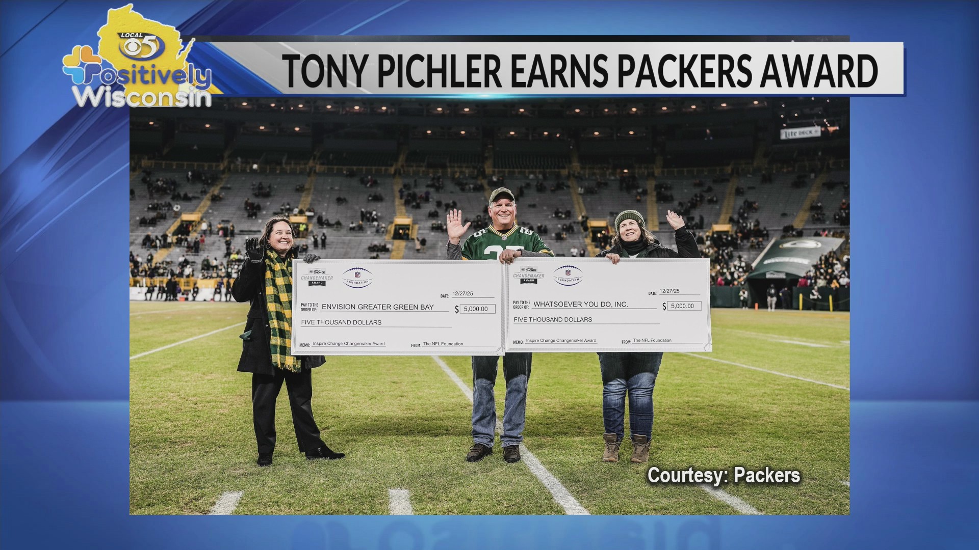 Packers name Green Bay local as changemaker for the team's Inspire ...