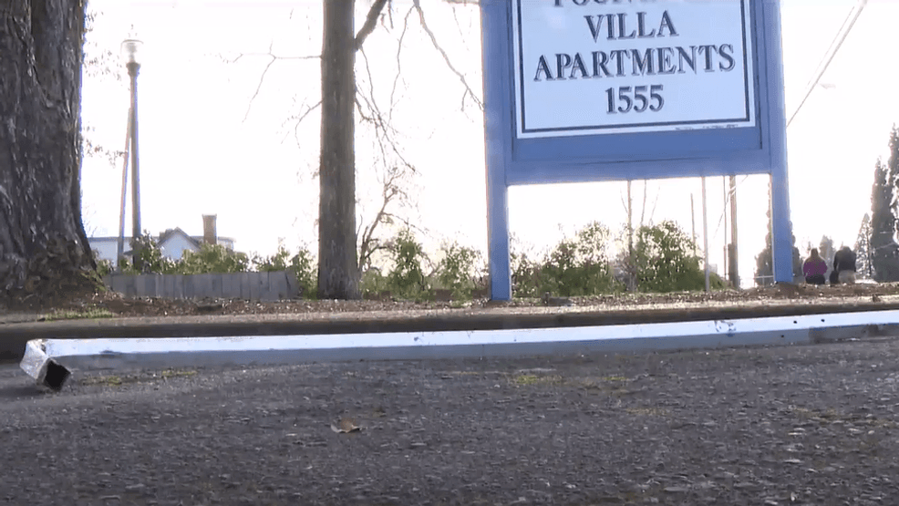 Crash on Coburg Road in Eugene shears power pole