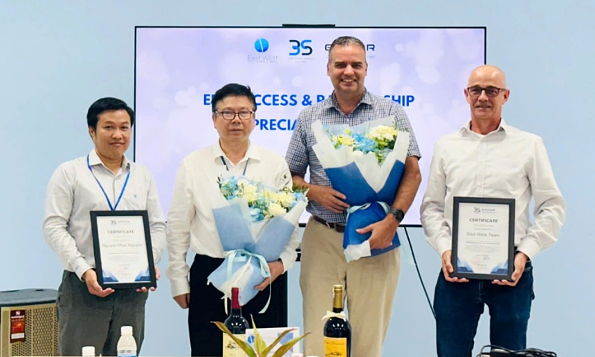 East West Vietnam and 3S Software celebrate project partnership
