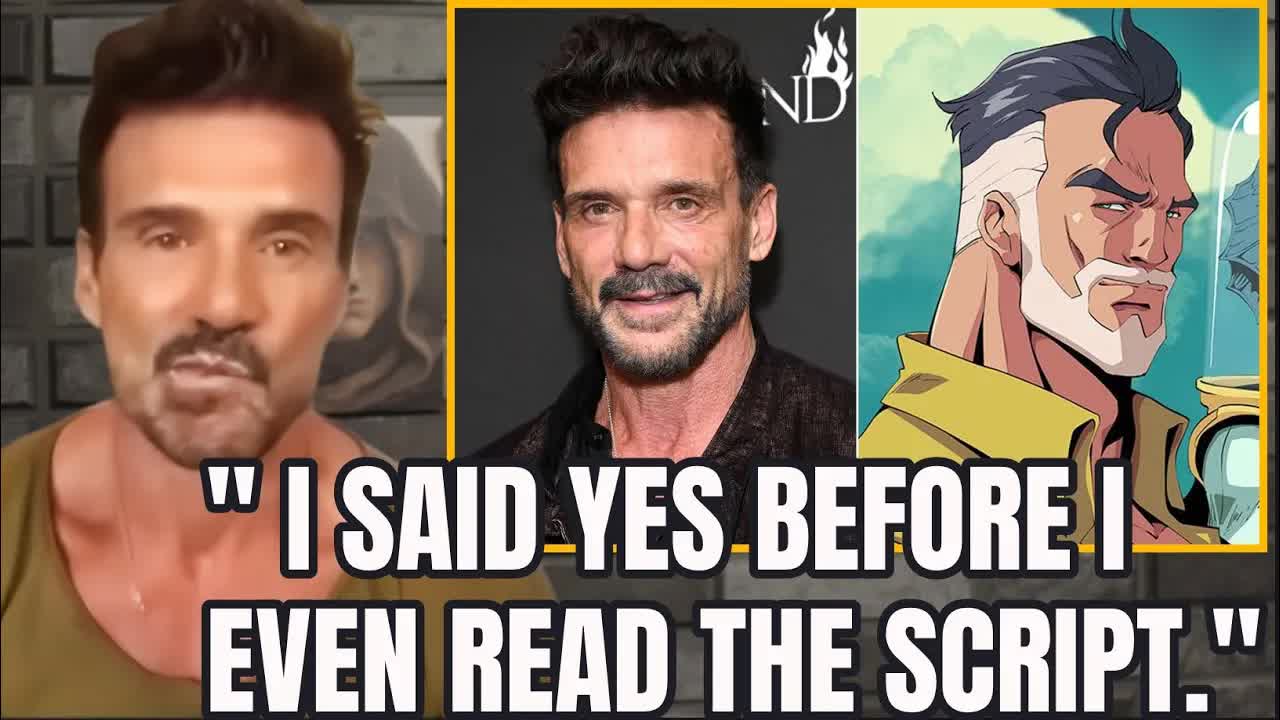 Why Frank Grillo agreed to Creature Commandos before even reading a script!