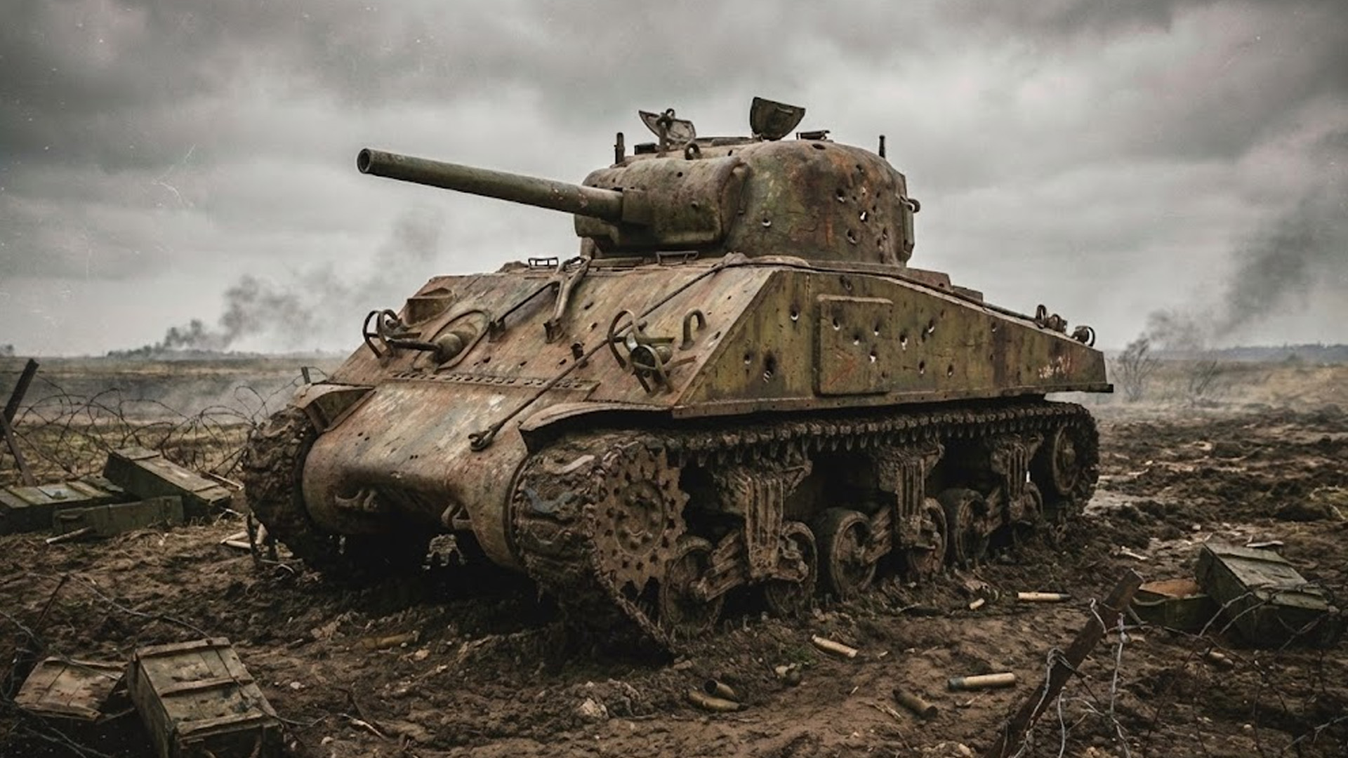 The World War II tank that kept returning to war