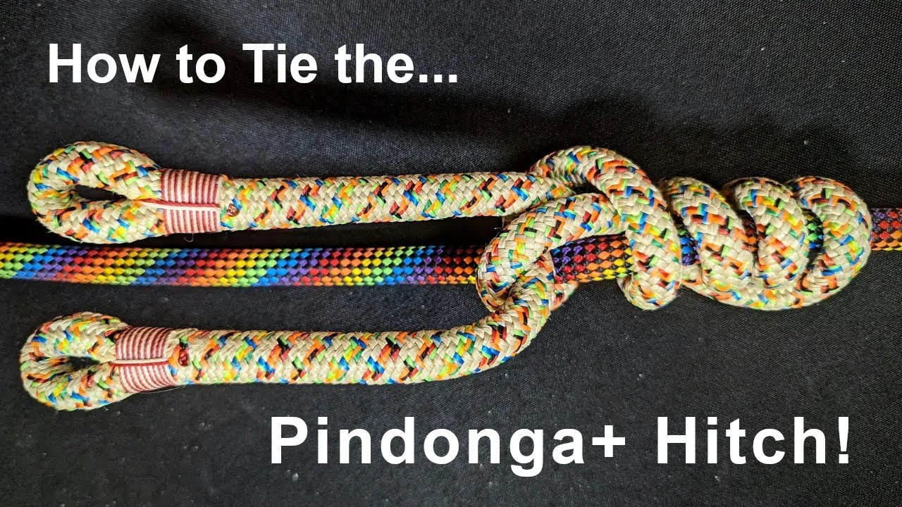 Pindonga+ friction hitch tutorial for arborists and tree climbers