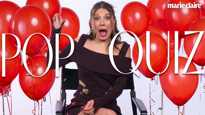 Millie Bobby Brown | Pop quiz | Marie Claire