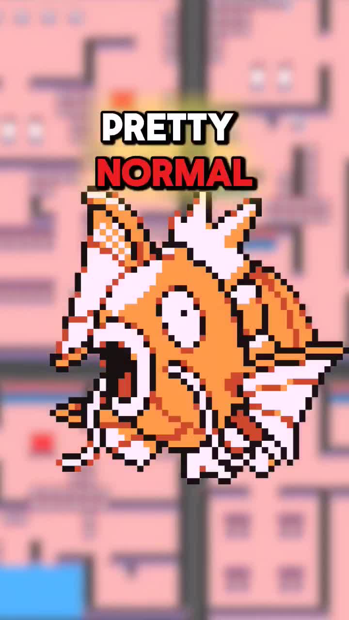 Magikarp’s classic look in Generation I: Pokémon nostalgia!🐟🎮 #shorts # ...