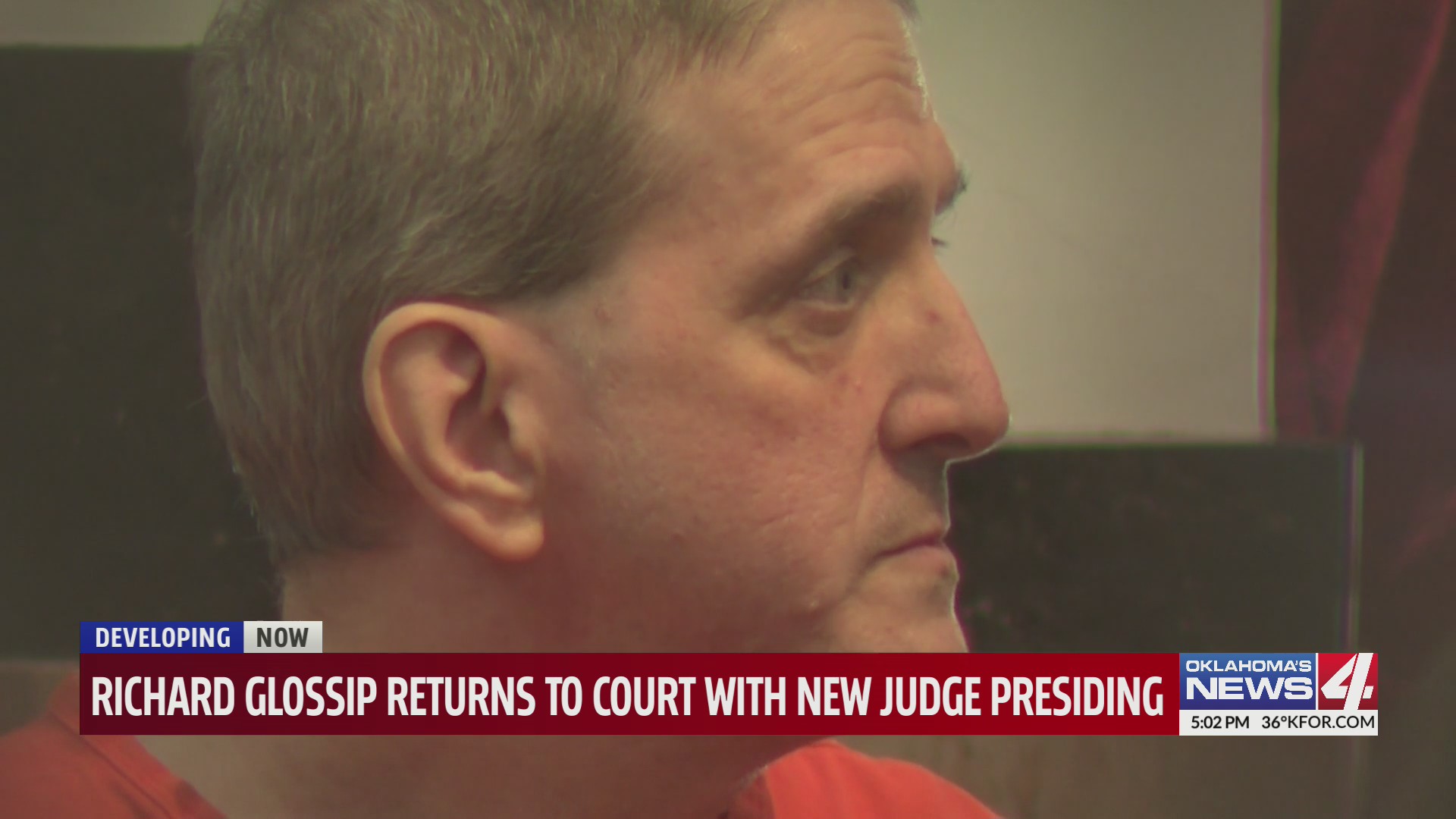Richard Glossip returns to court with new judge presiding