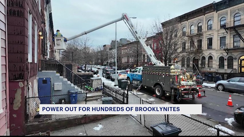 Weather-related outages keep hundreds of Brooklyn households in the dark
