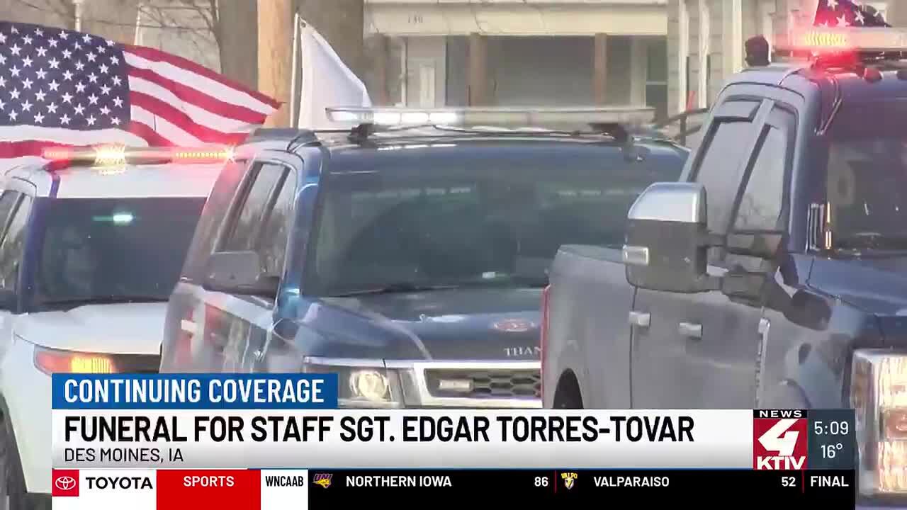 Iowa National Guard soldier laid to rest after Syria death