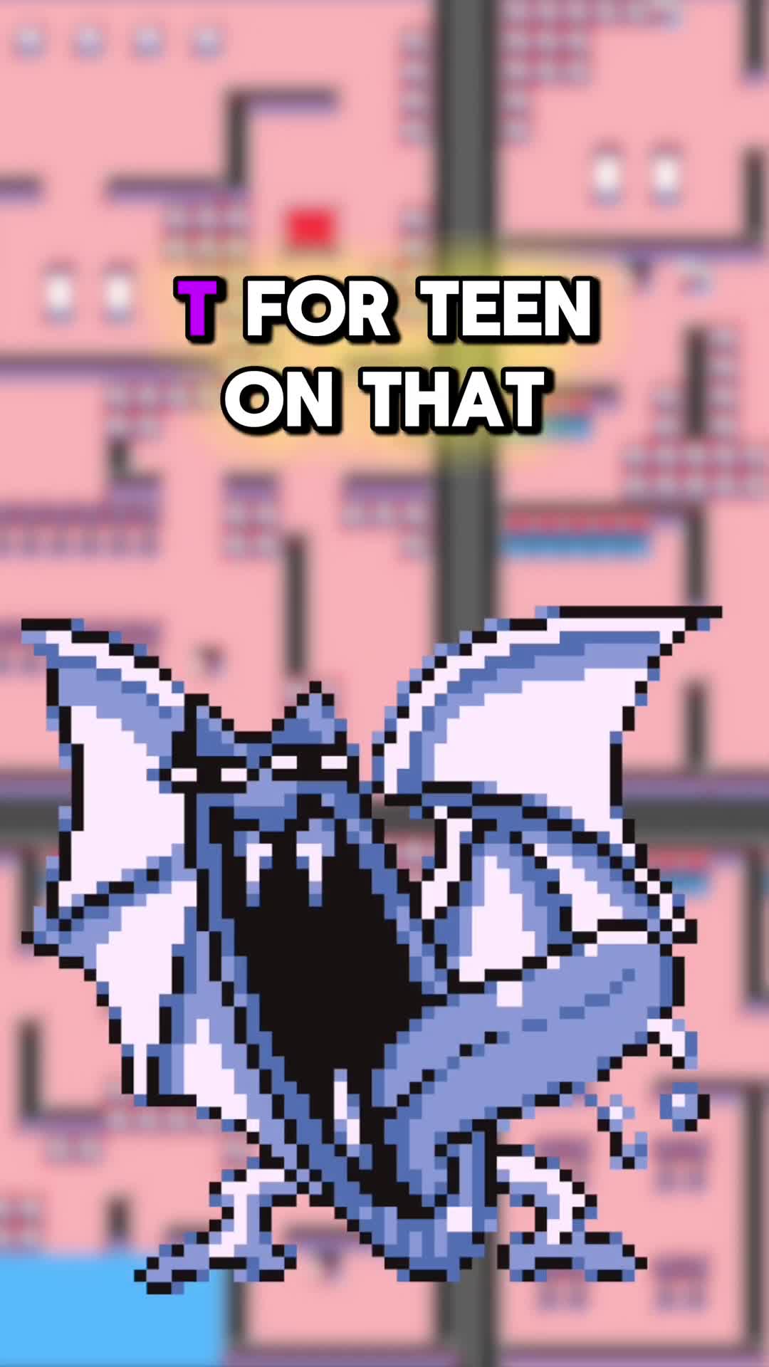 Golbat in Generation I #shorts #pokemon