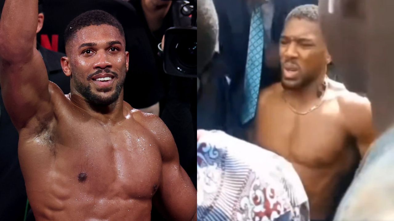 After epic fight against Jake Paul, boxer Anthony Joshua is involved in ...