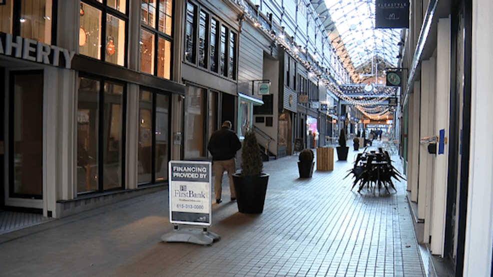 Historic Nashville Arcade sustains damage in Christmas night fire ...