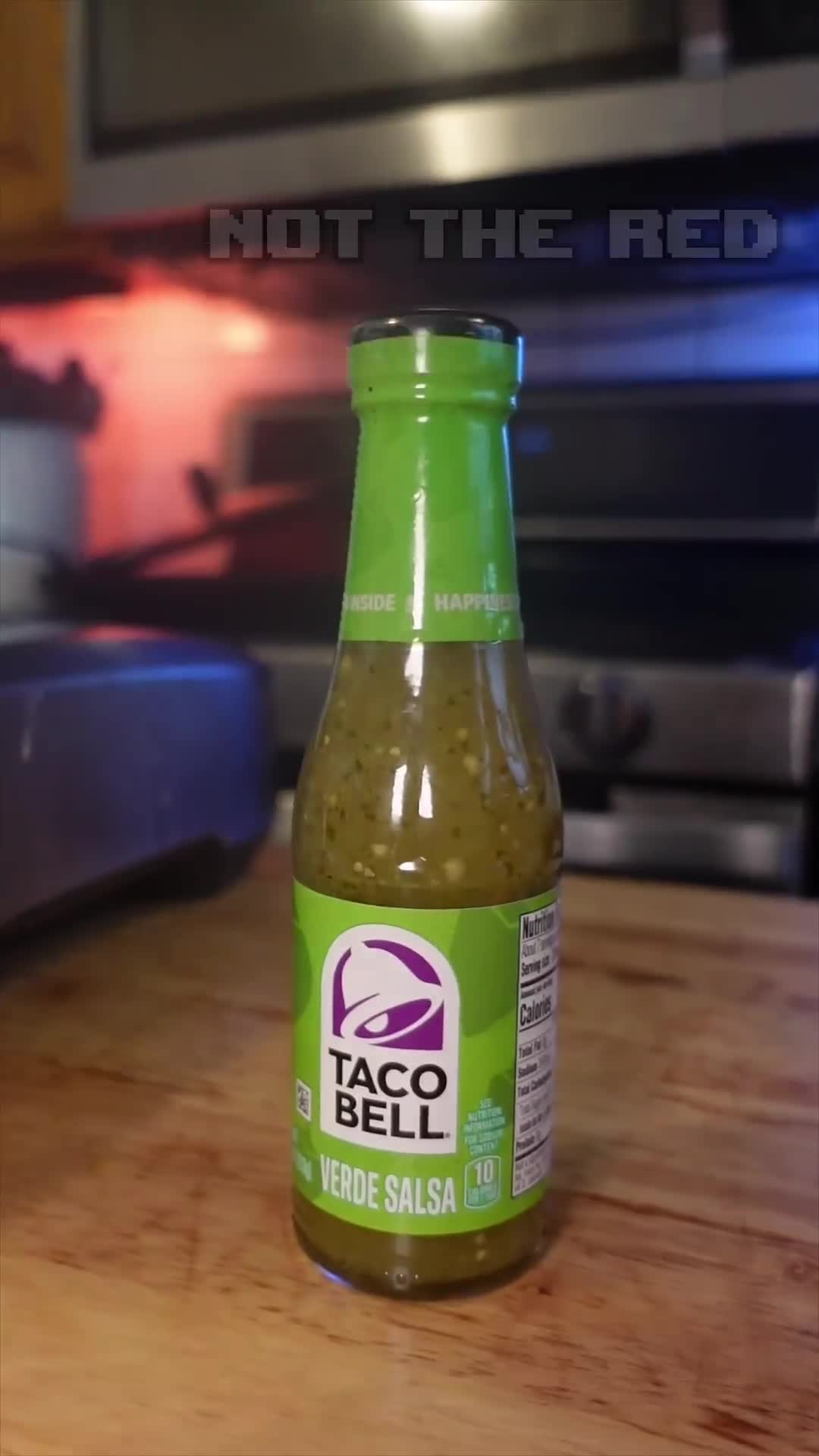 How to make Taco Bell green sauce burrito #shorts #tacobell