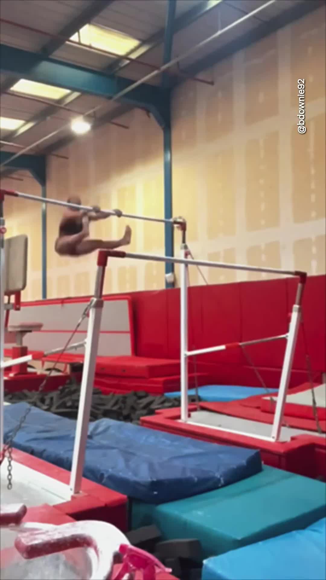 Gymnastics is so random 🤡