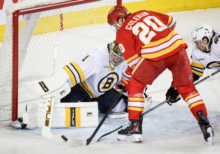 Bruins drop another one, 2-1, in OT to Calgary