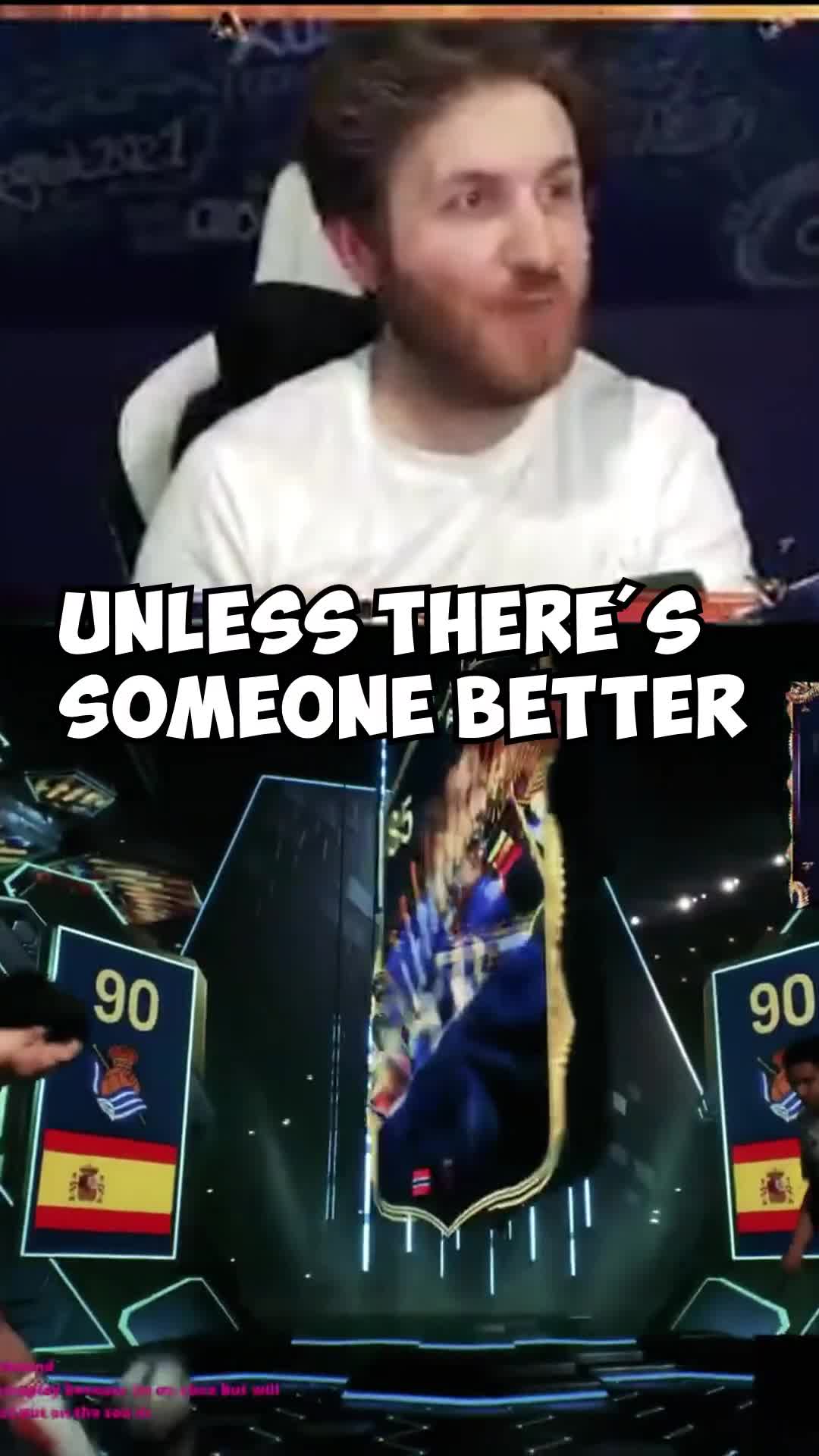 I opened the 90+ GUARANTEED TOTS pack and got...