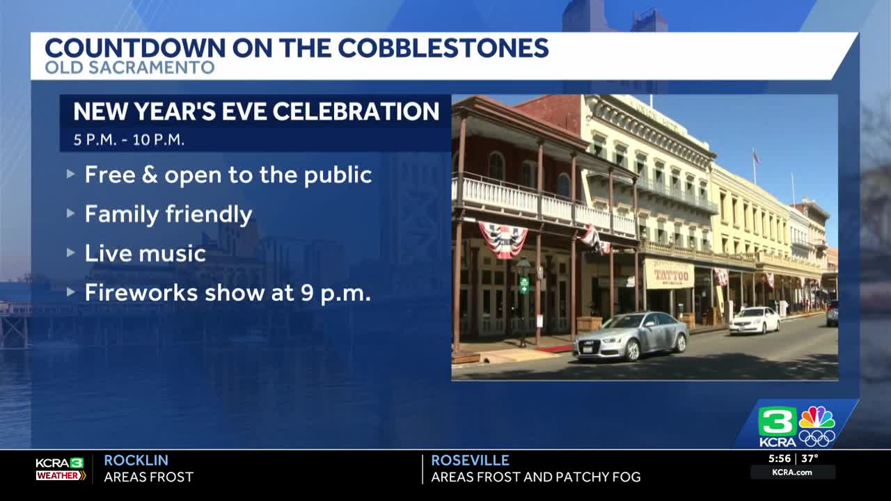 Old Sacramento to host family-friendly New Year's Eve event 'Countdown ...