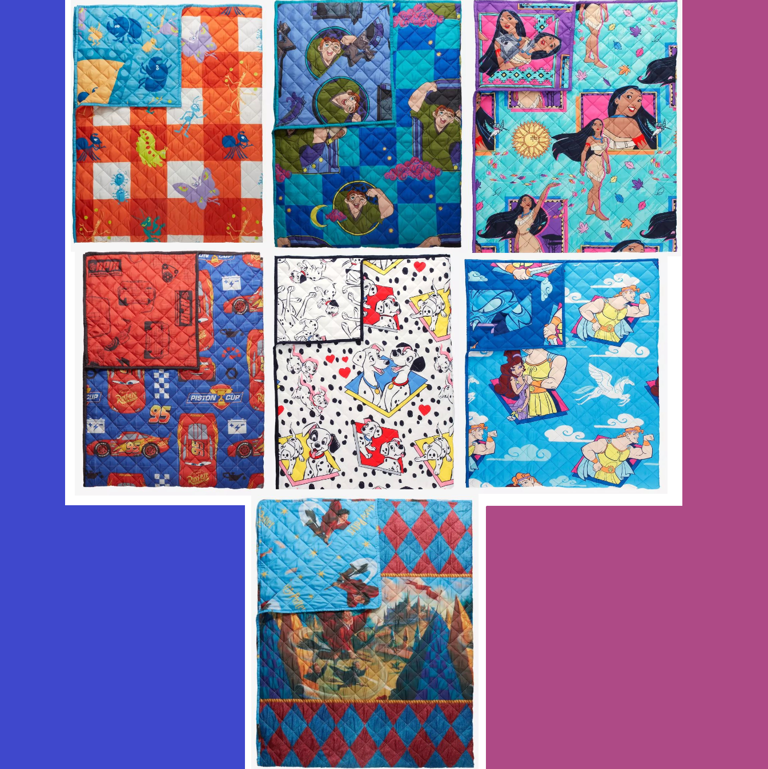 Disney, Pixar, and Harry Potter retro quilts bring back the 90s - early ...