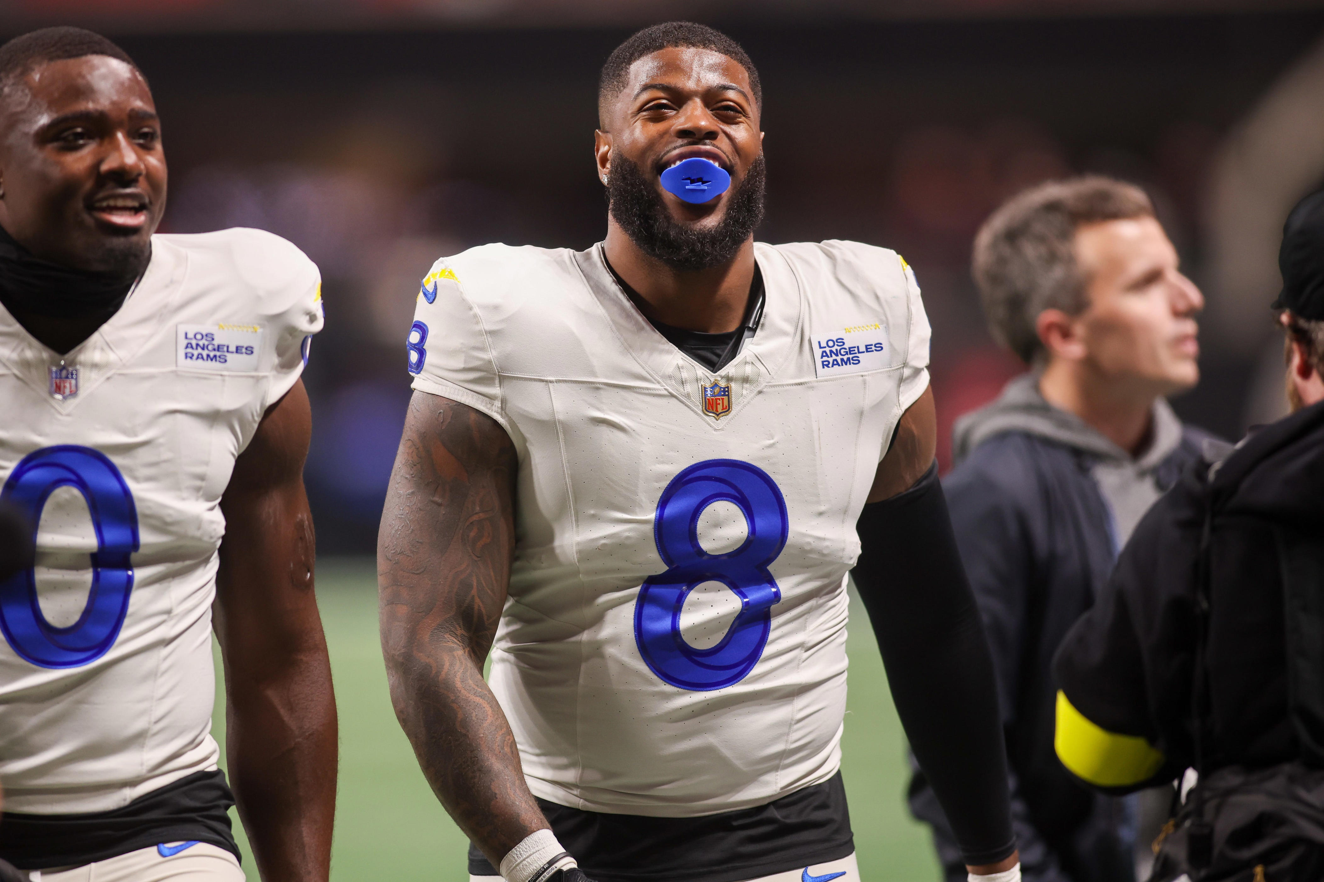 Watch: Jared Verse pulled off the cleanest blocked FG for a TD you'll see