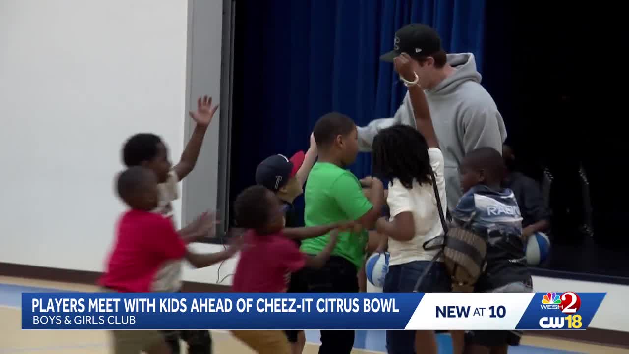 Michigan Wolverines bring joy to the Boys & Girls Clubs of Orlando ...