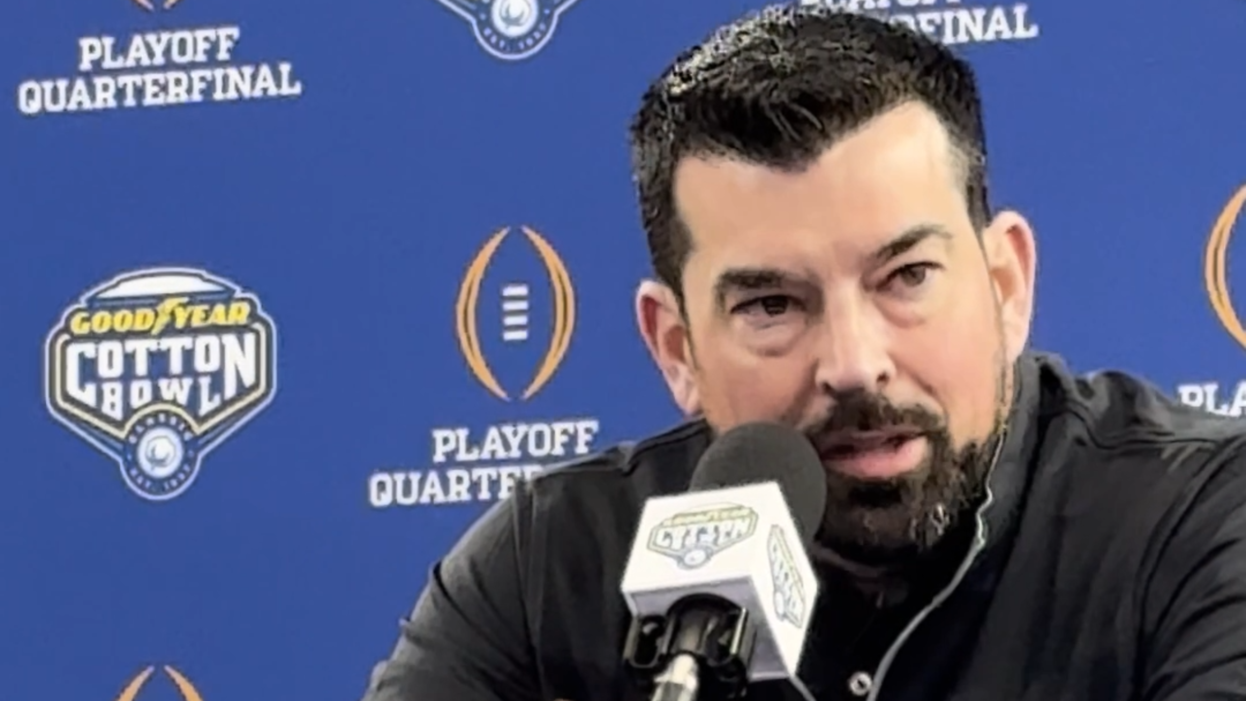 Ohio State's Ryan Day addresses "the line" for college football players
