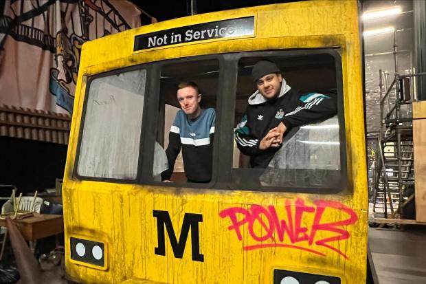 Life-size replica Tyne and Wear Metro train set to wow West End audiences