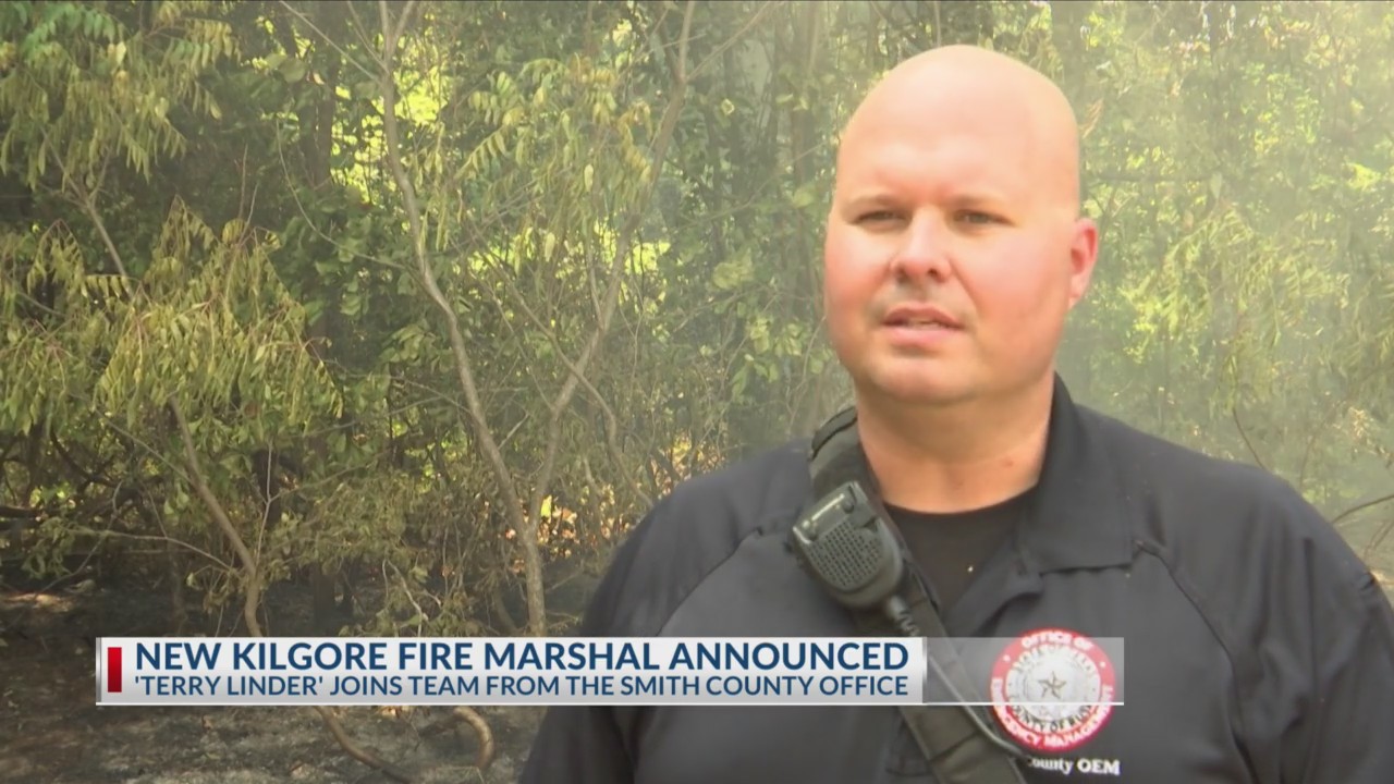 Former police lieutenant named fire marshal in Kilgore